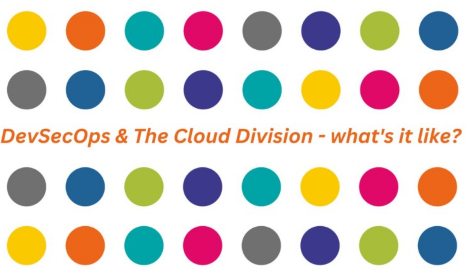 DevSecOps – ONS Digital, Data and Technology DevSecOps – ONS Digital, Data and Technology